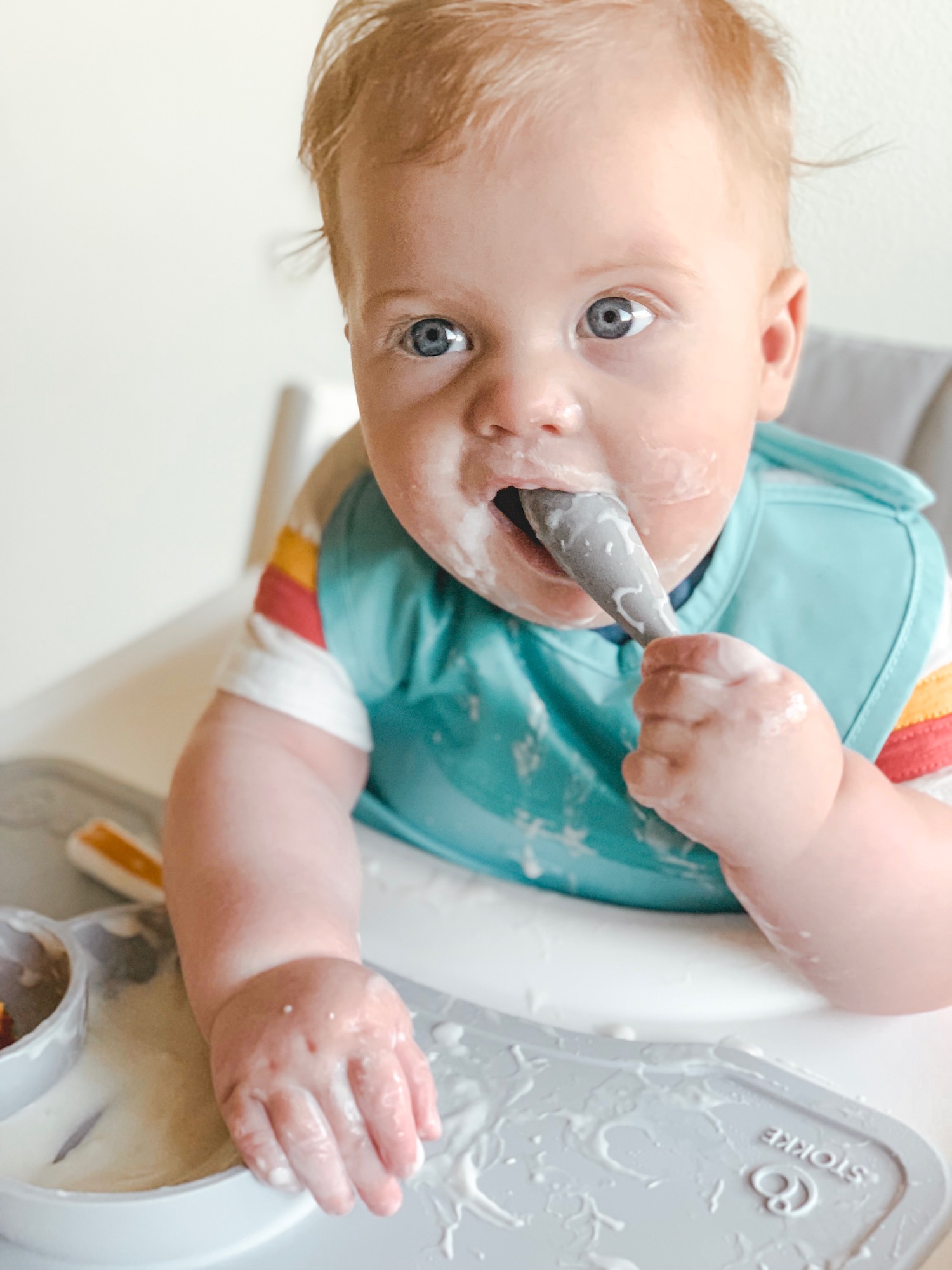 Transitioning to Solids: Our Experience with Baby Led Weaning – Just ...