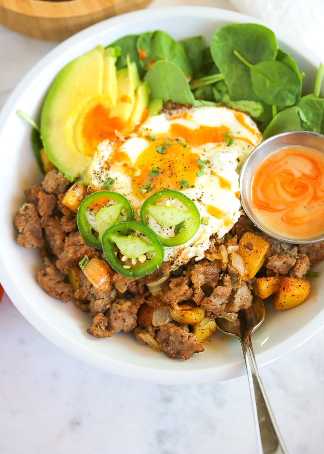 Whole30 Breakfast Hash Power Bowls – Just Jessie B