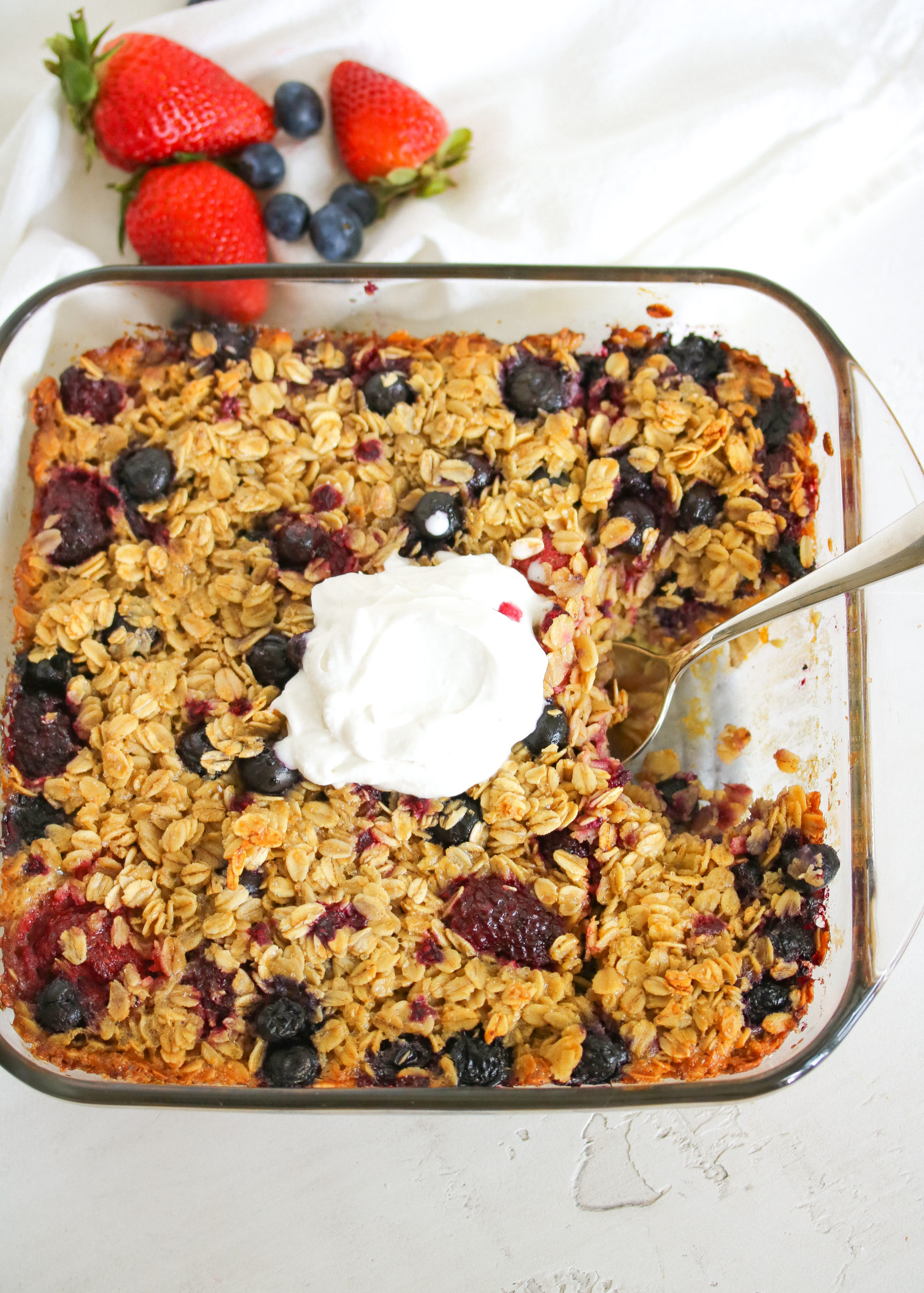 Berry Baked Oatmeal (GF, DF) – Just Jessie B